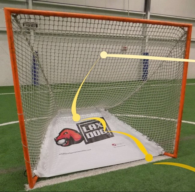 LAX DOG Lacrosse Goal Ball Return Insert for All 6x6 Lacrosse Goals ...